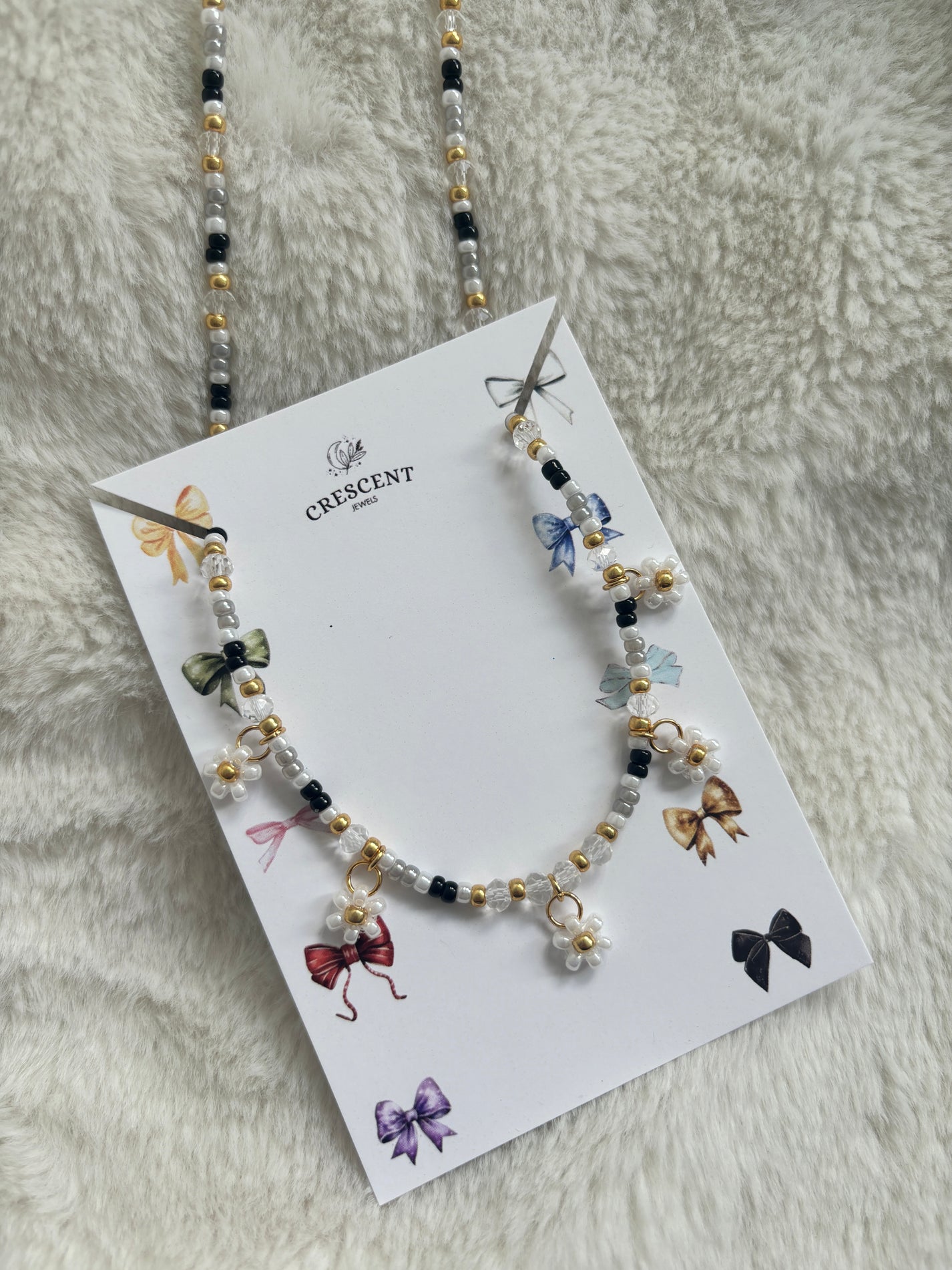 TTPD Flower Charm Necklace – Crescent Jewels